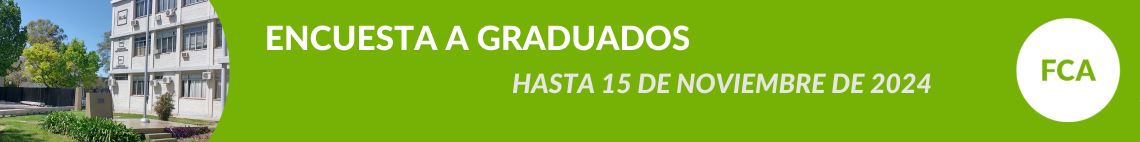 Facultad de Ciencias Agrarias – UNL
